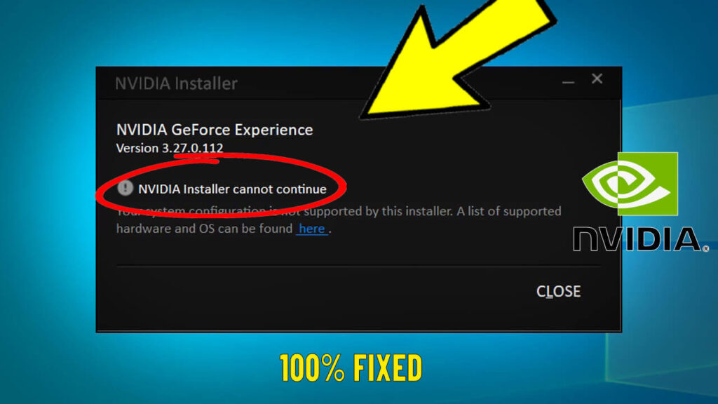 How to Fix the “NVIDIA GeForce Experience Installer Cannot Continue ...