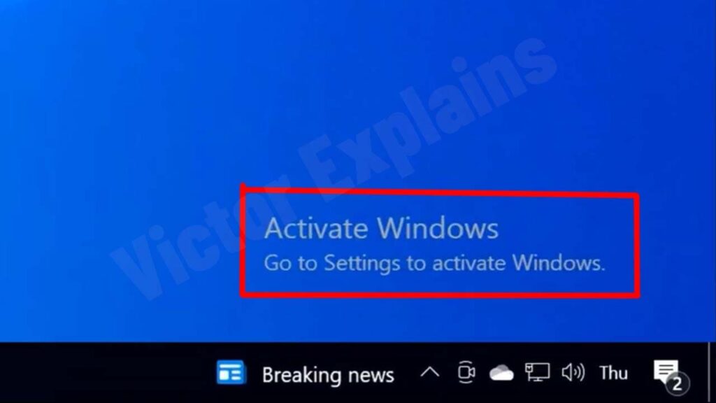 How to Remove the "Activate Windows" Watermark in Windows 10: A Step-by ...